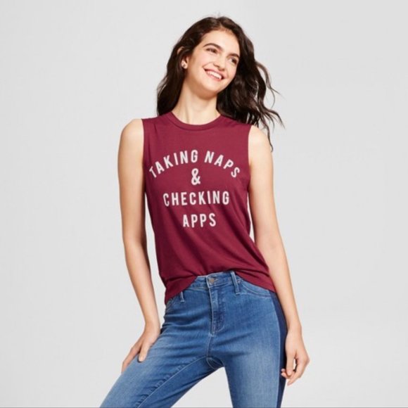 Fifth Sun | Tops | New Fifth Sun Taking Naps And Checking Apps Graphic ...